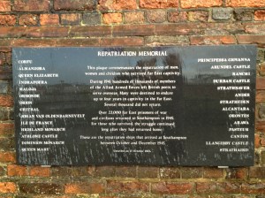 FEPOW Plaque unveiled in Southampton | National FEPOW Fellowship ...